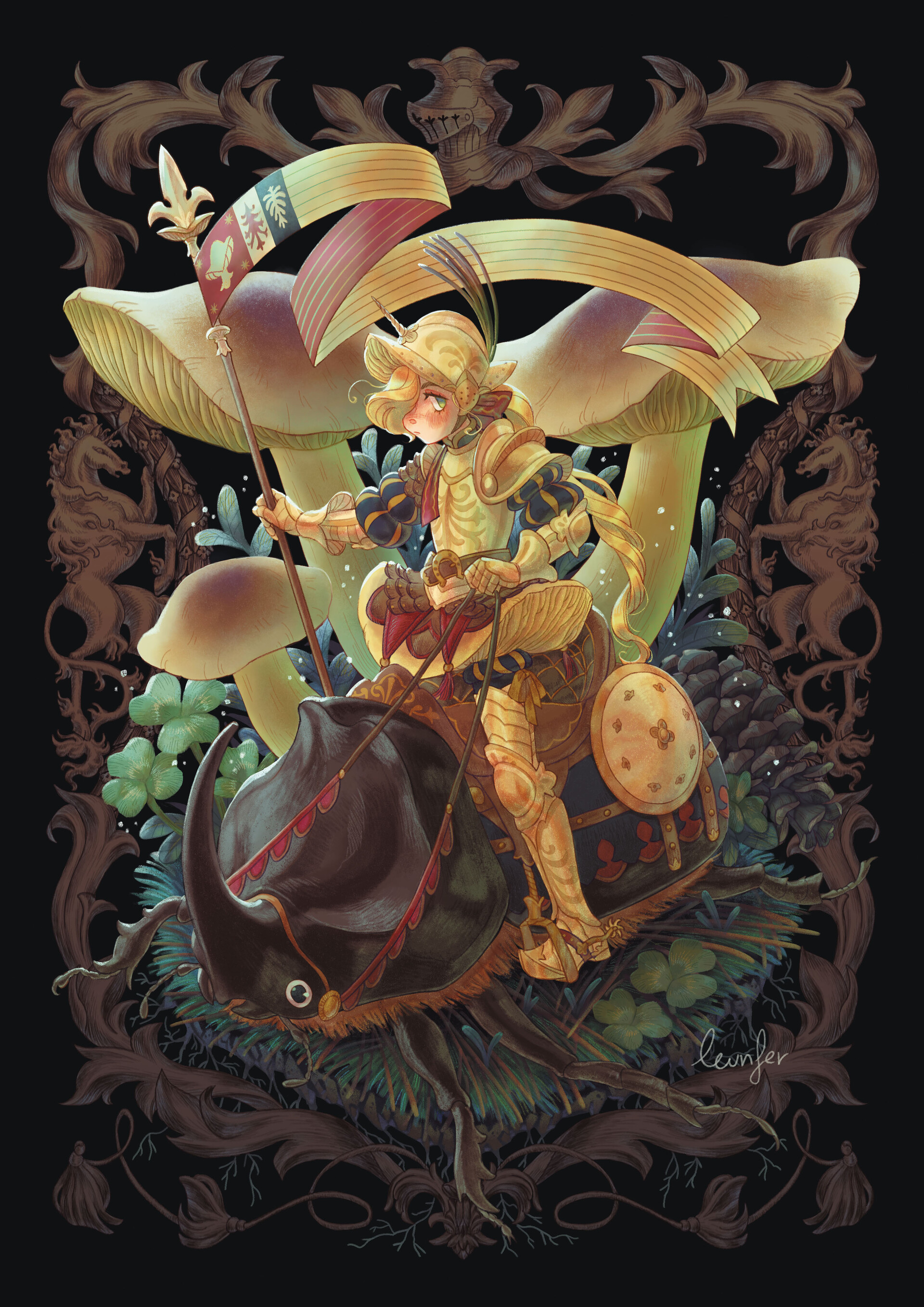 ArtStation - Yellow Knight