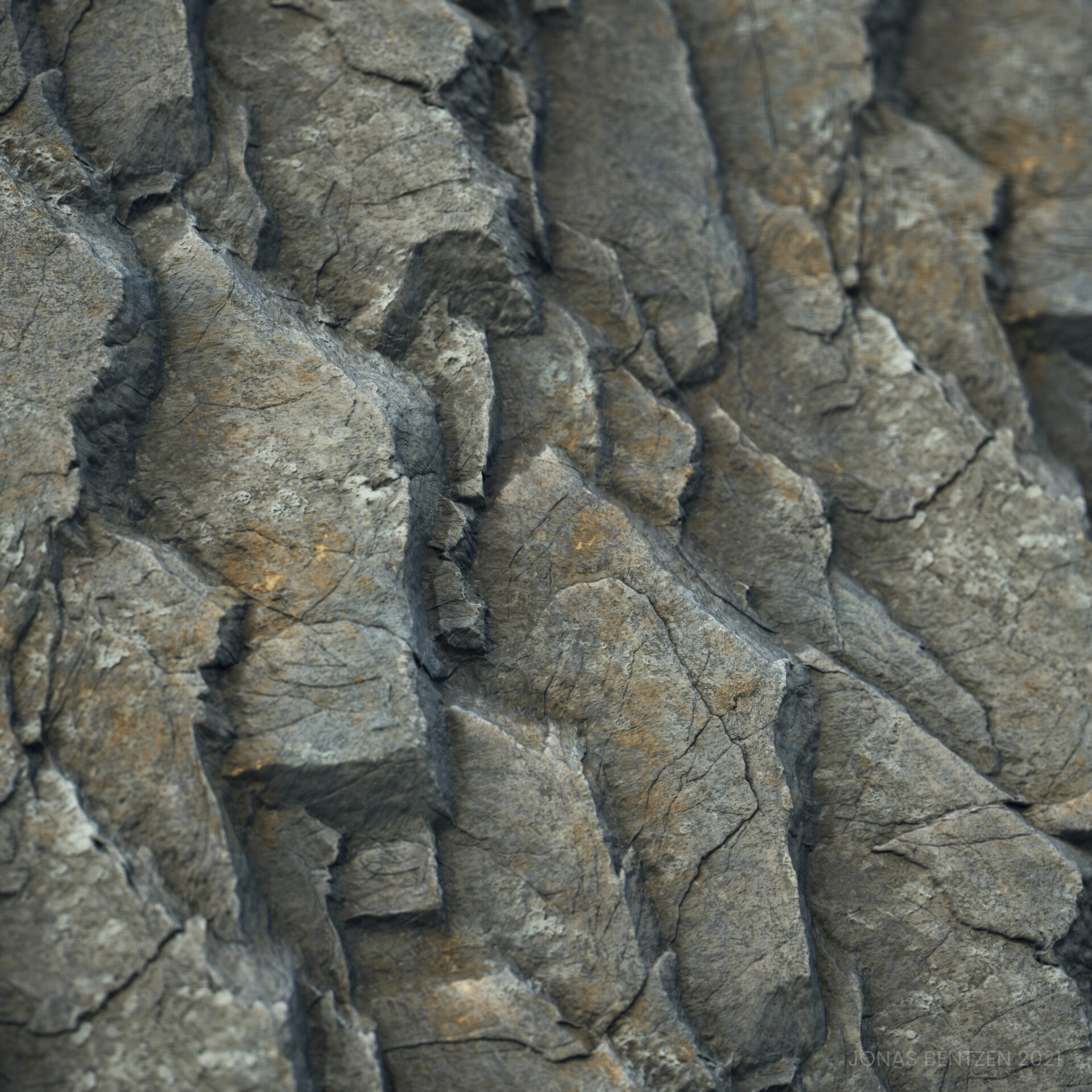 ArtStation - Procedural Cliff Material