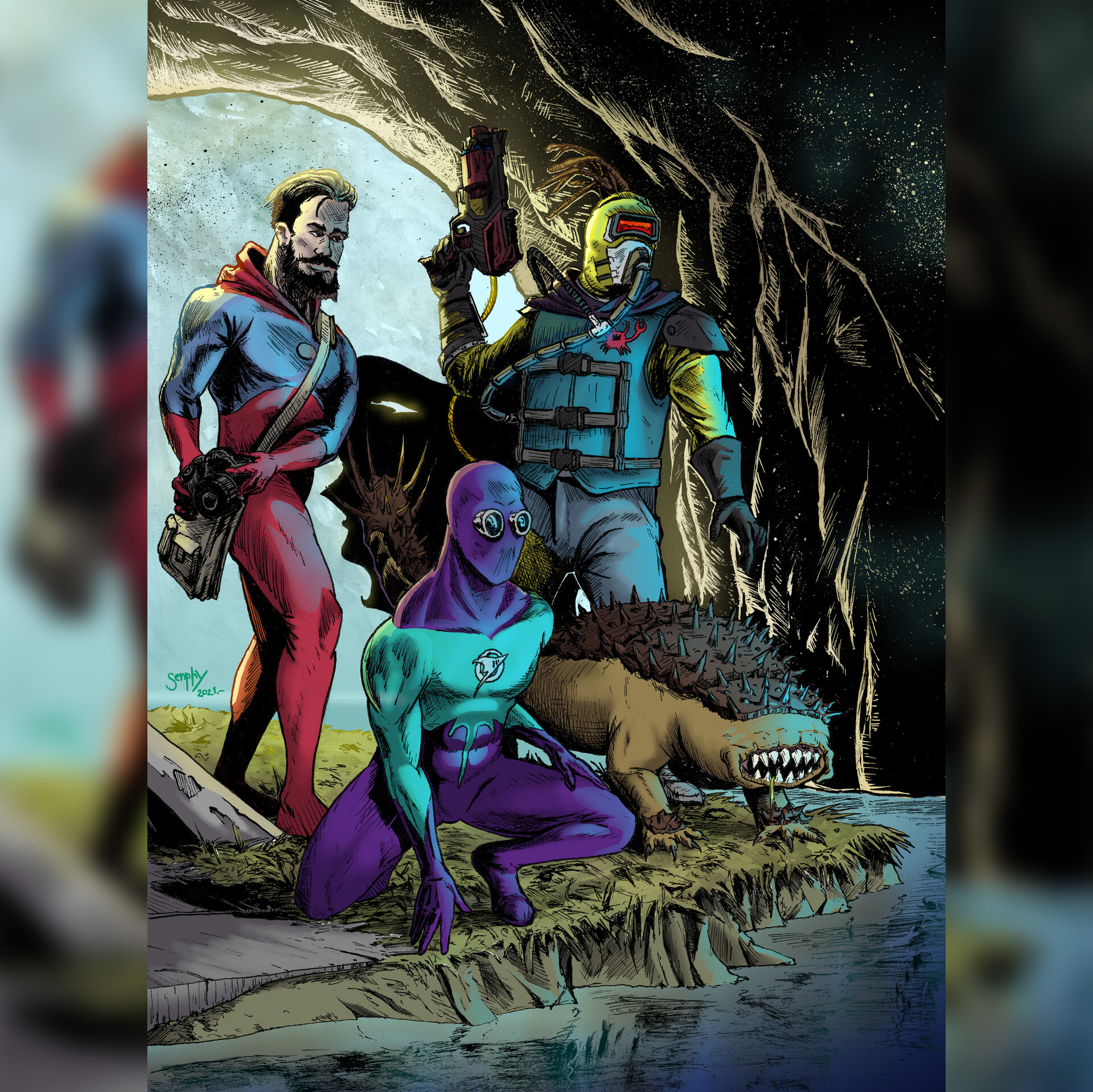 ArtStation - Manta #fanart