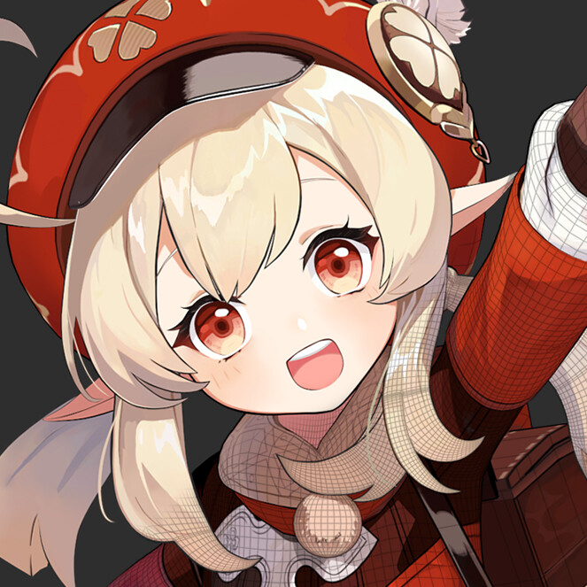 ArtStation - 3D Fanart Klee From Genshin Impact