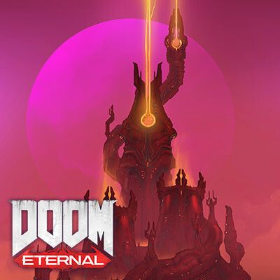 ArtStation - DOOM Eternal - Dark Lord Castle