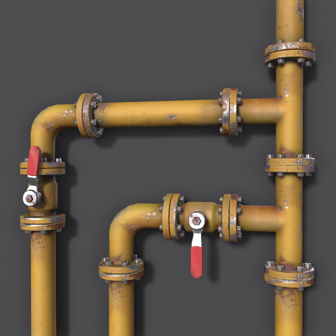 ArtStation - Modular Pipe Set