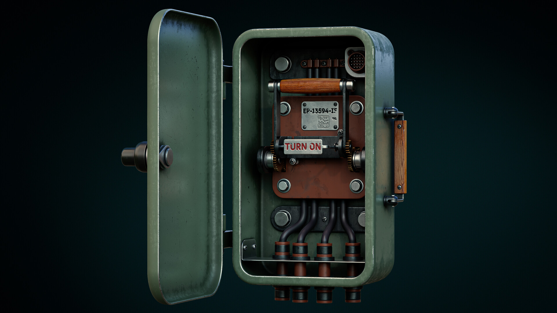 ArtStation - Electrical panel