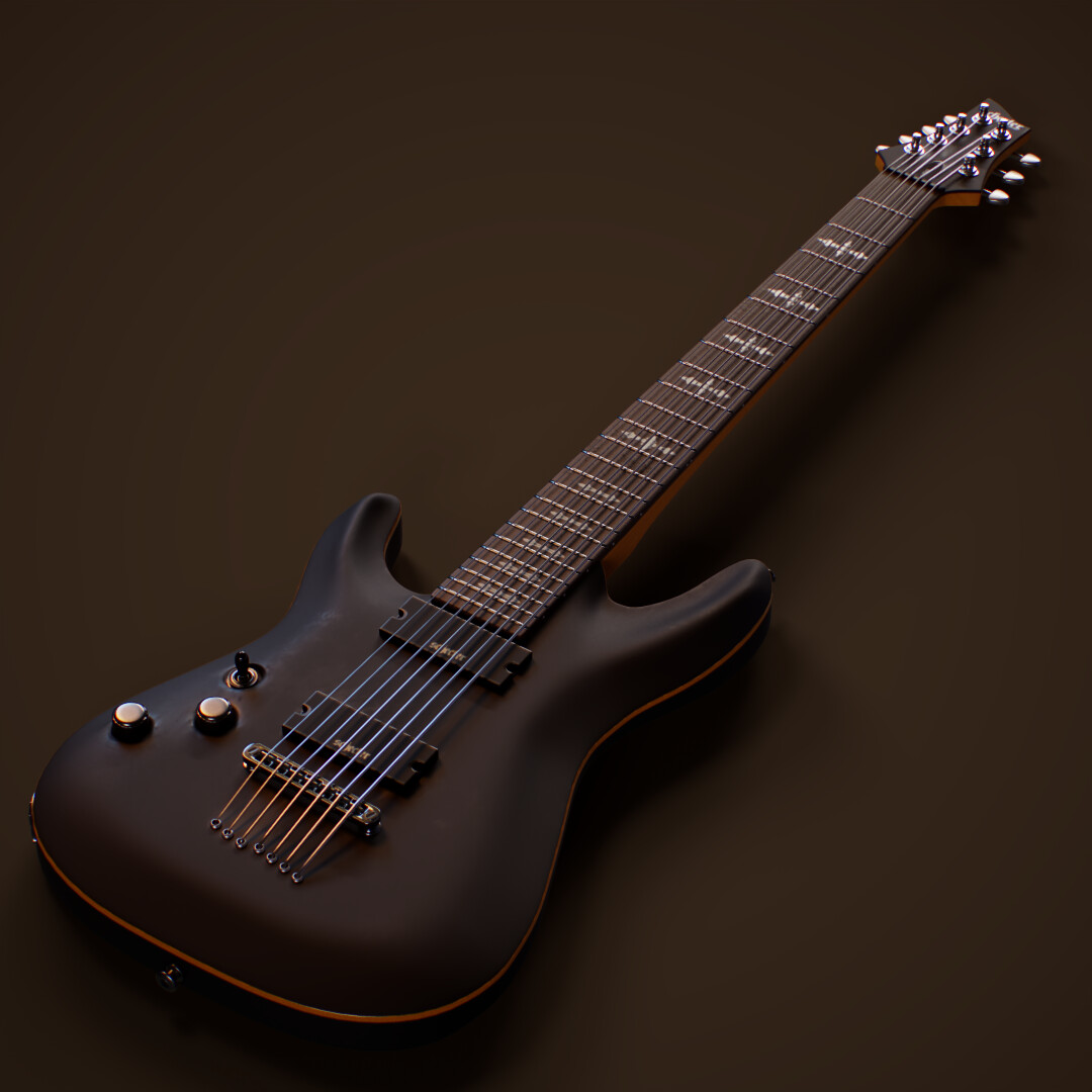 ArtStation - Schecter Demon 7 LH