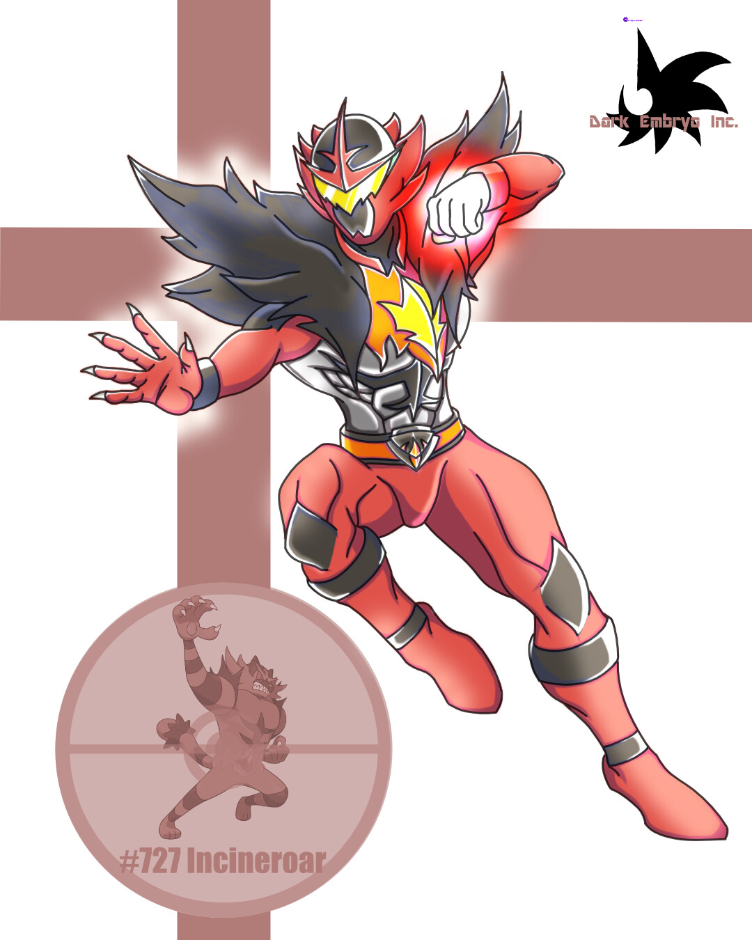 ArtStation - Incineroar Pokemon Armor