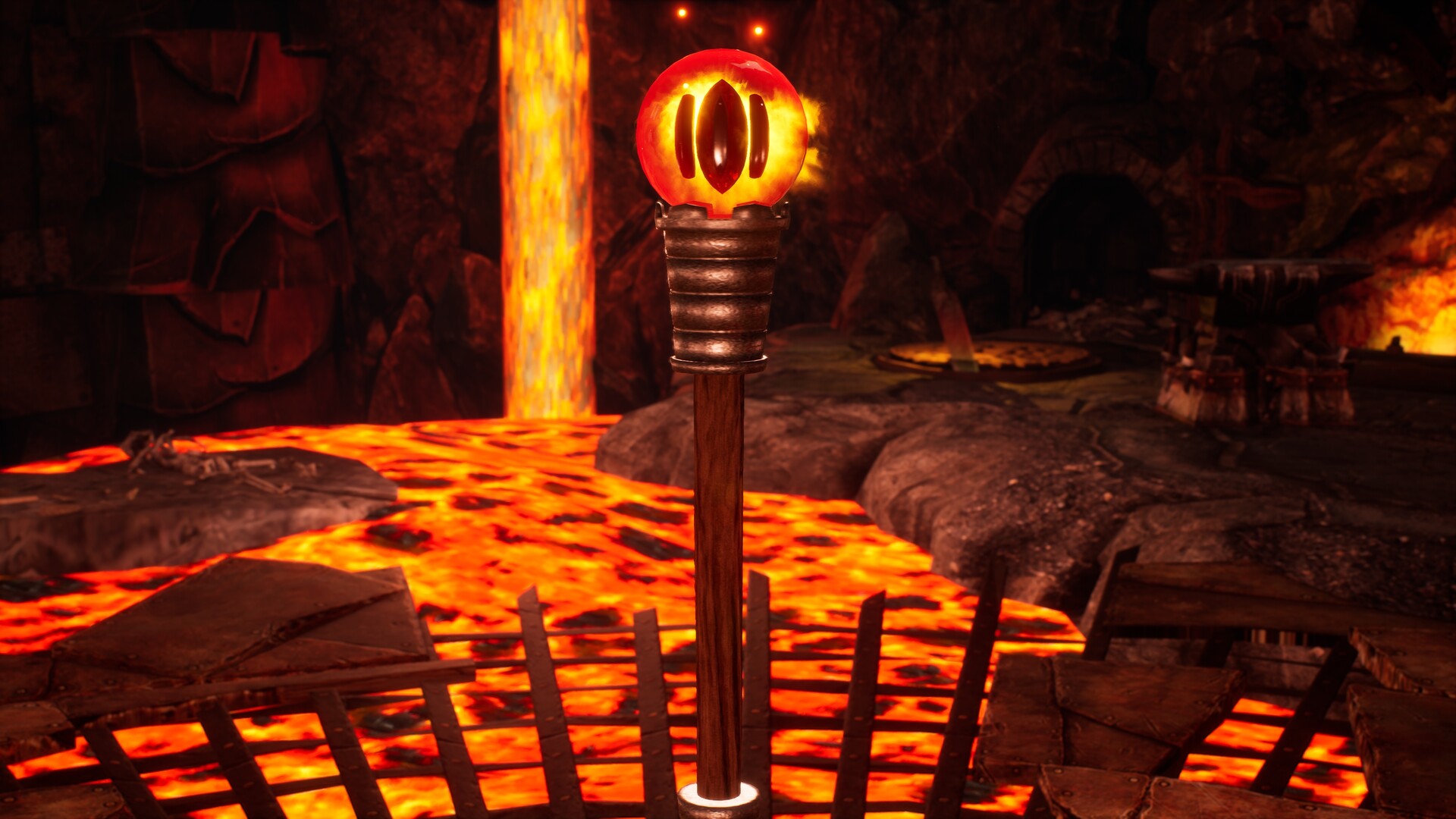 ArtStation - Elder Fire Staff