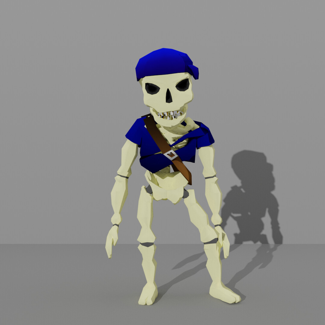 ArtStation - Skeleton Character