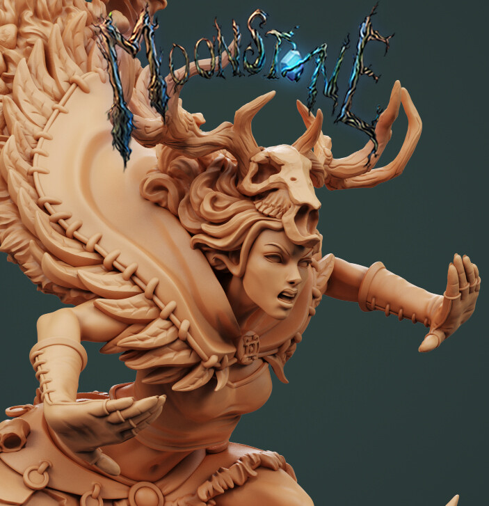ArtStation - Moonstone - Kalista 33mm