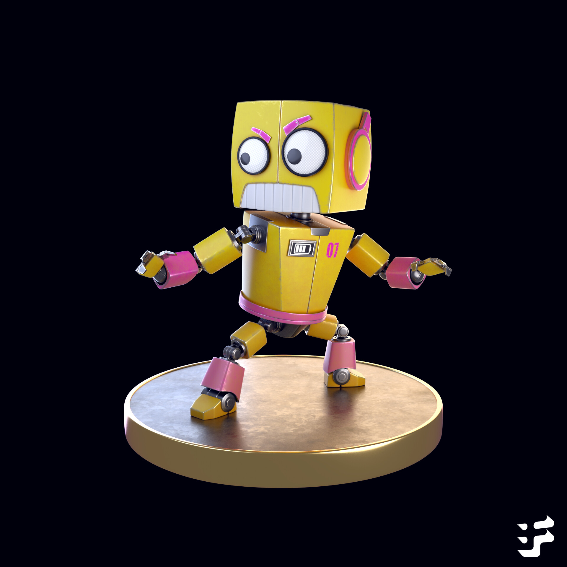 ArtStation - Toy Blitz Robot