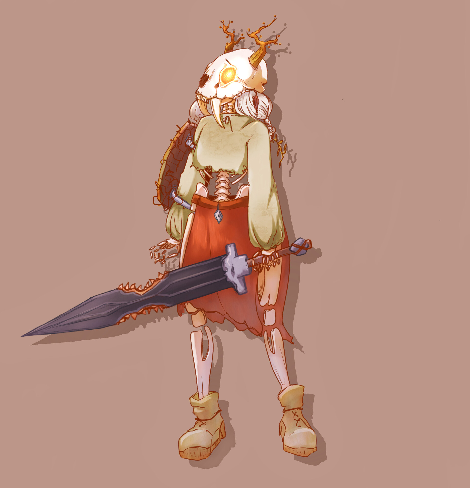 ArtStation - bone lady