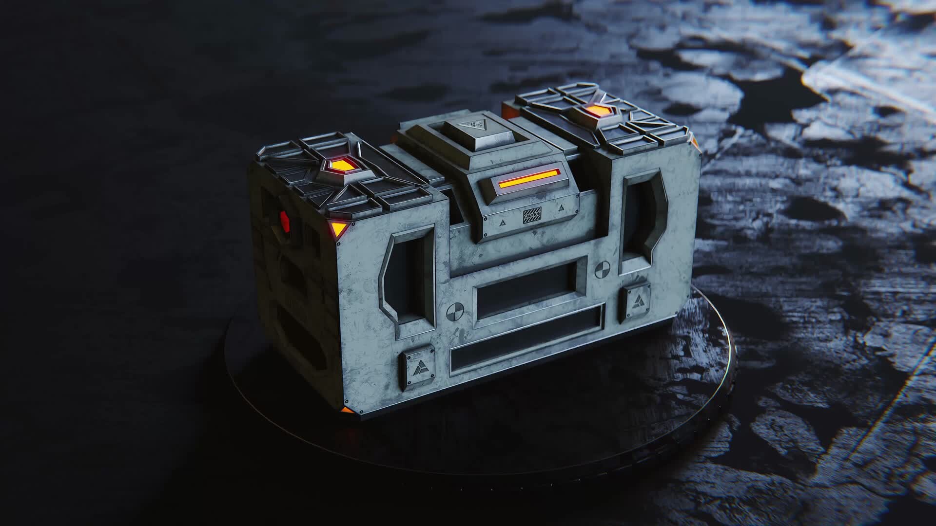 ArtStation - Scifi Military Box / Crate - Low Poly Game Ready ...