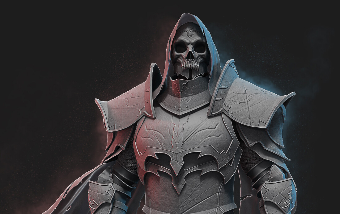 ArtStation - Silver Skull