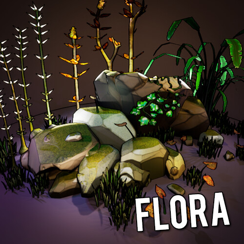 ArtStation - Specialization Portfolio - Detail #06 - Flora