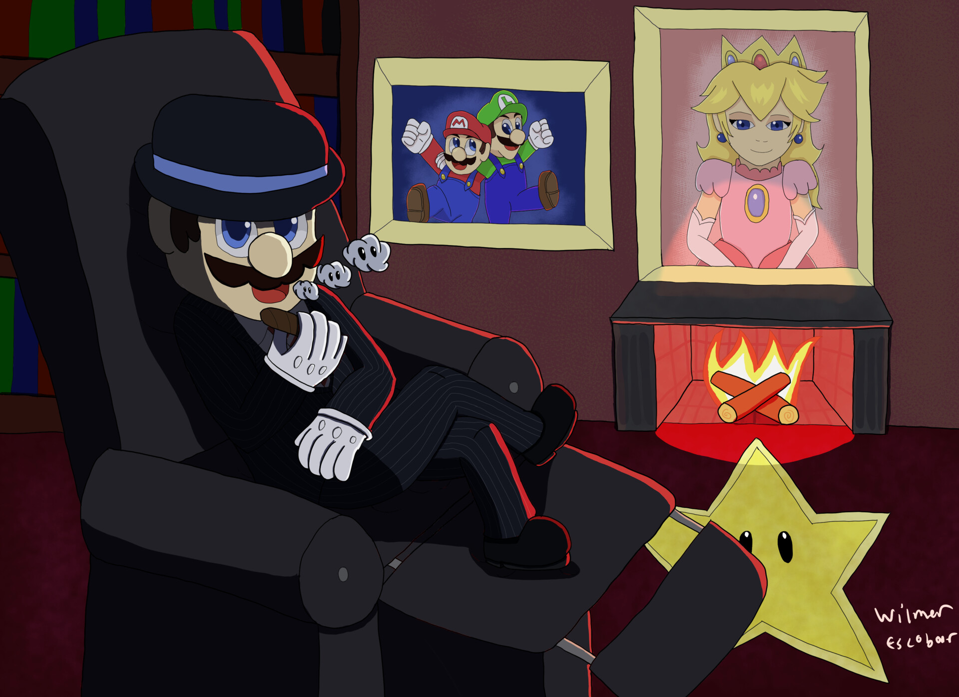 ArtStation - Mario Suit