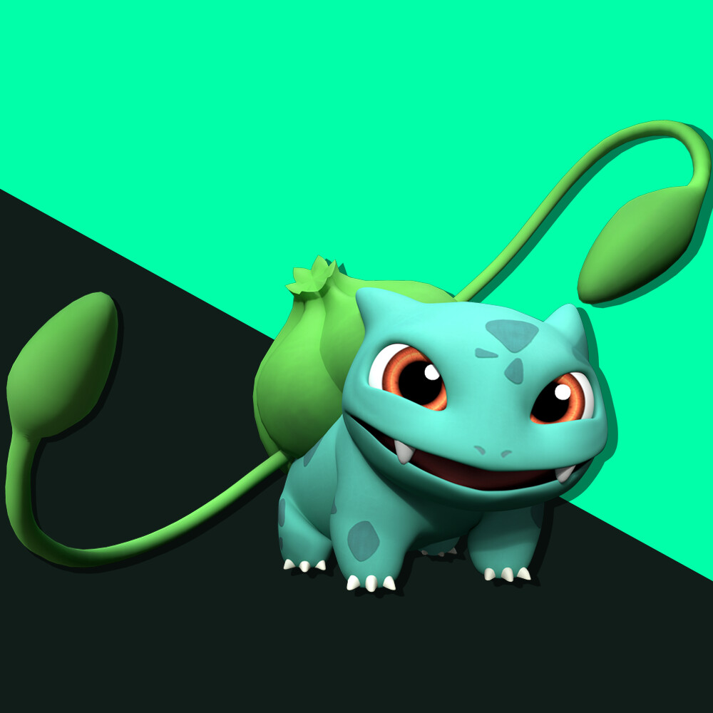 ArtStation - Duarte Ferreira - Bulbasaur Run