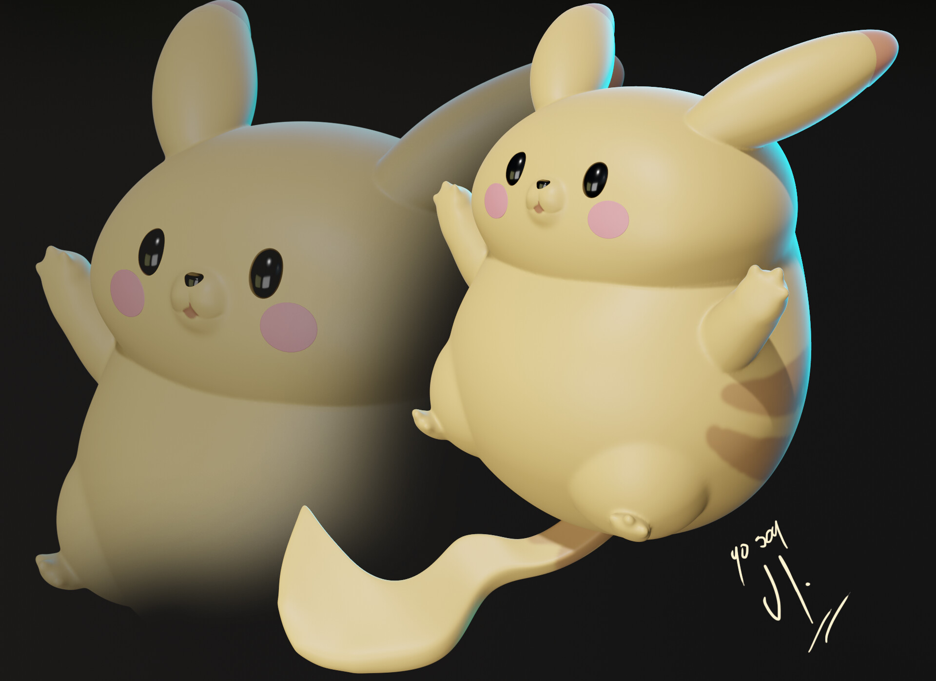 ArtStation - Pikachu Personaje #1