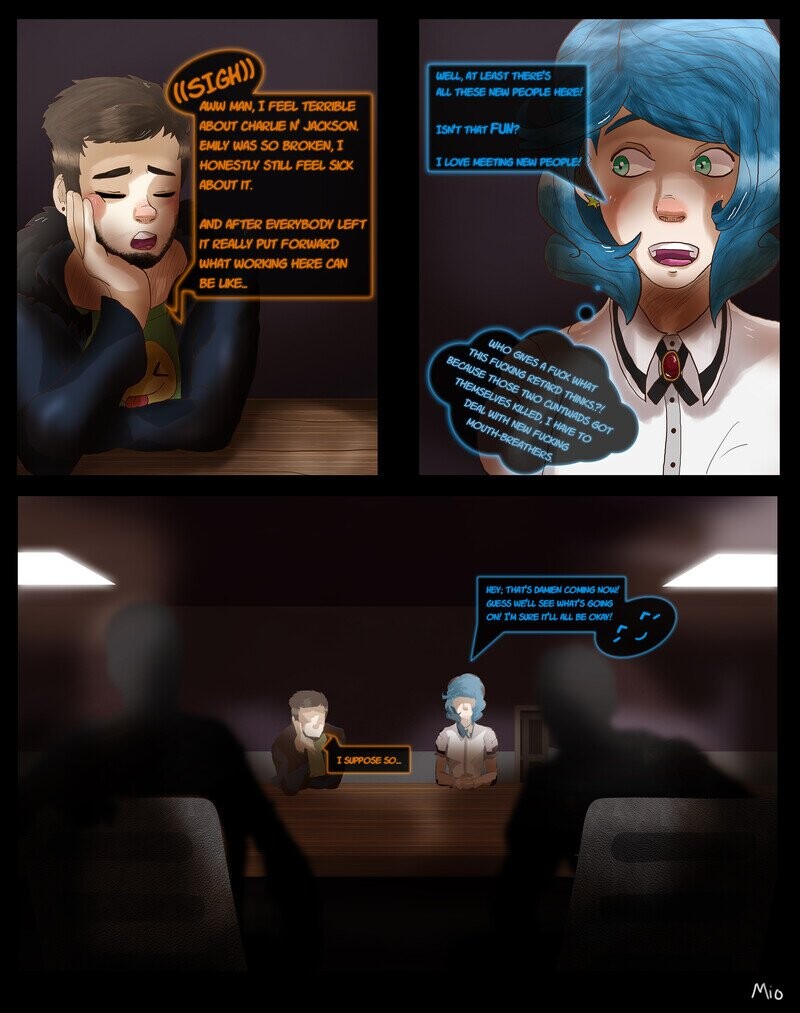 ArtStation - The Briefing Room - NPI Comic