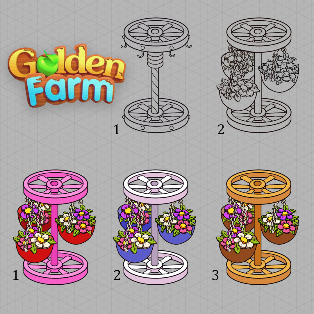 ArtStation - Environment objects concept