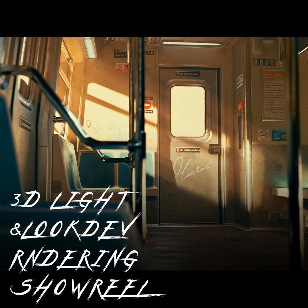 ArtStation - Moataz - 3D Light, LookDev and Rendering Showreel 2021