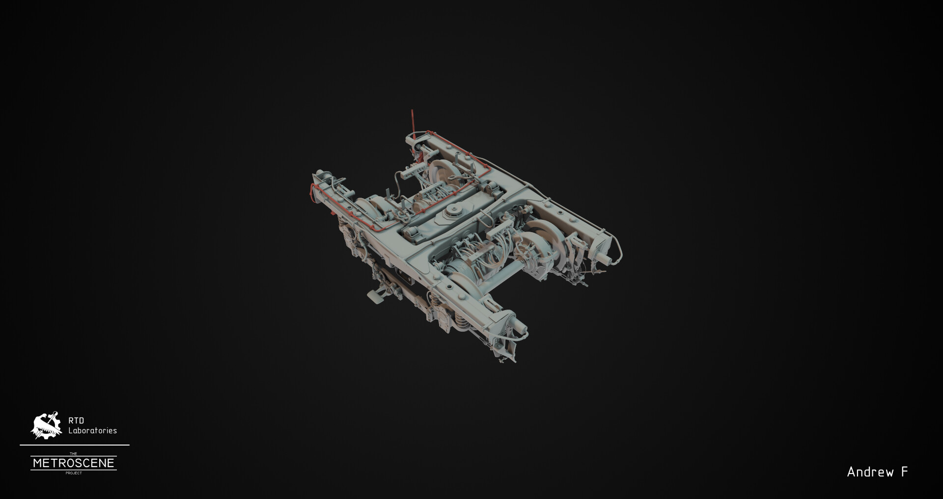 ArtStation - 81-717 Metro train bogie