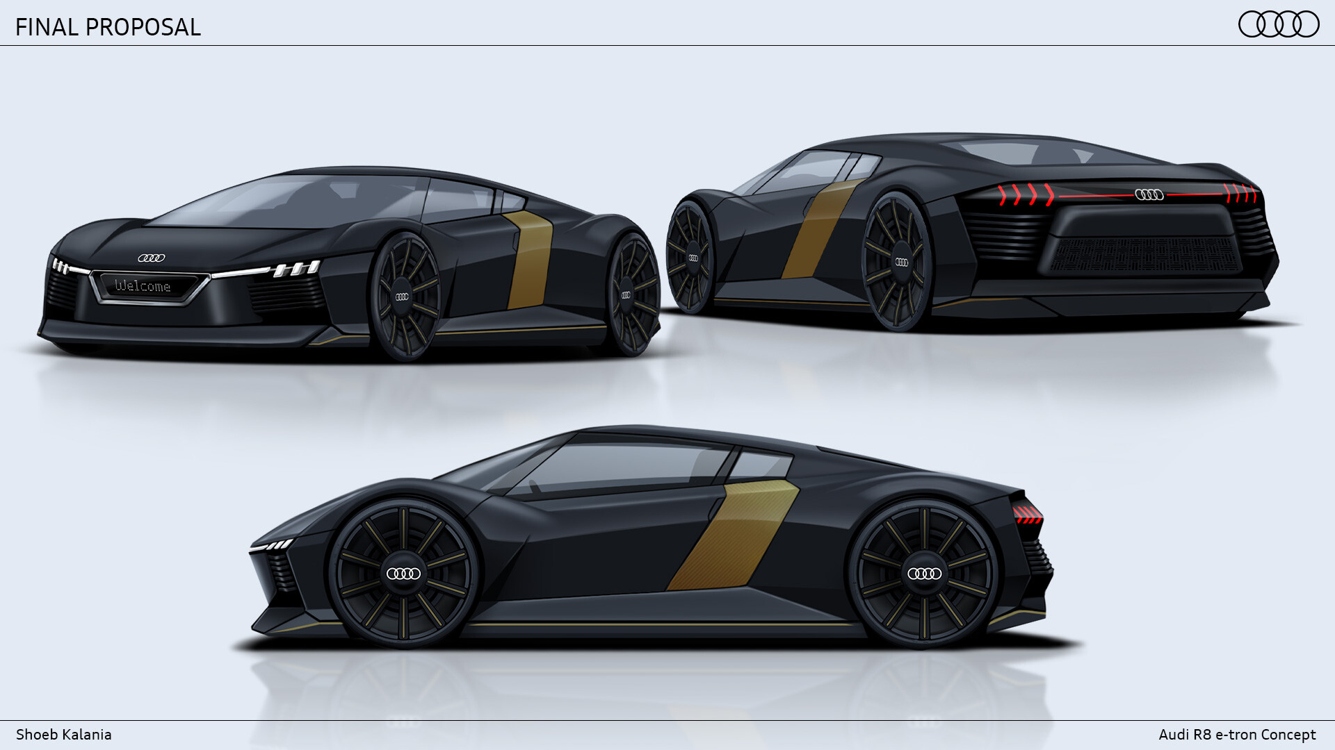 ArtStation - Next-Gen Audi R8 e-tron concept