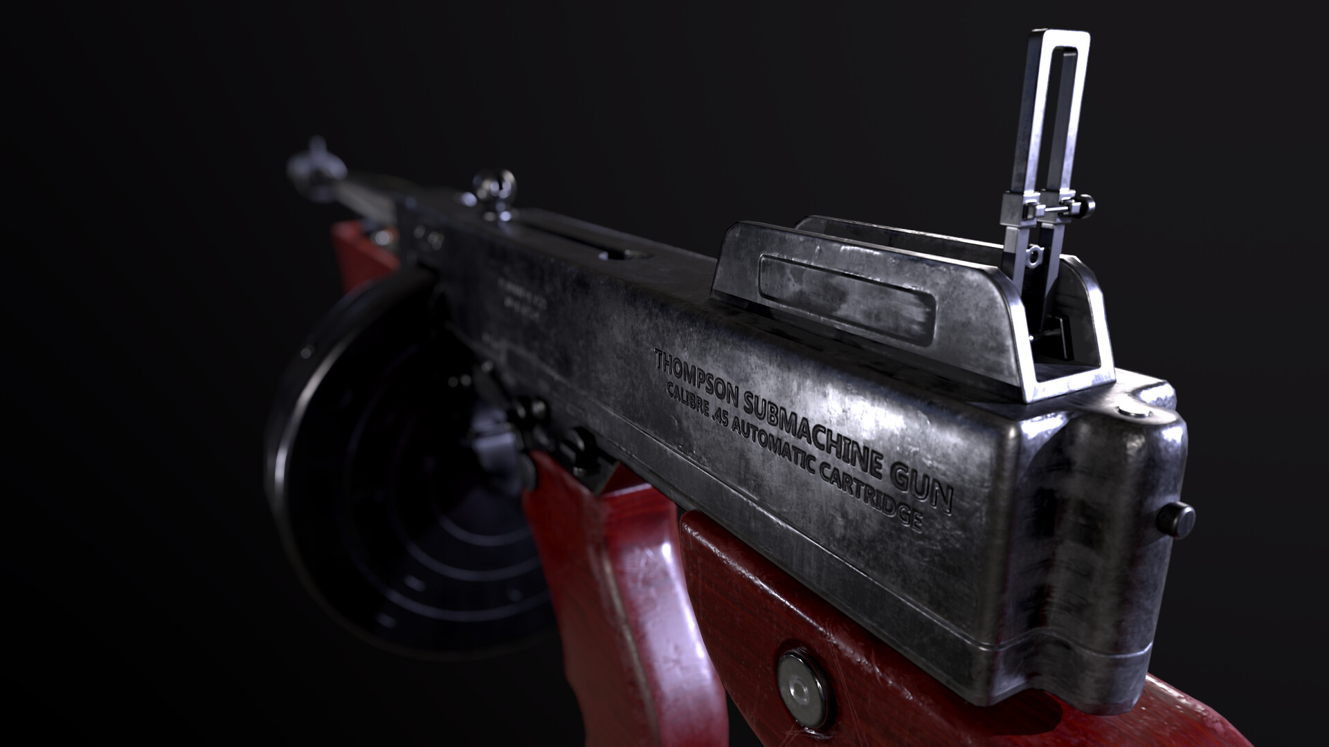 ArtStation - Thompson The Tommy Gun