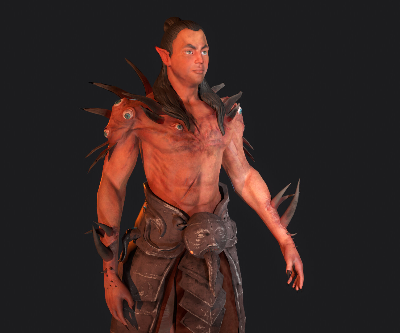 ArtStation - Demon Warrior