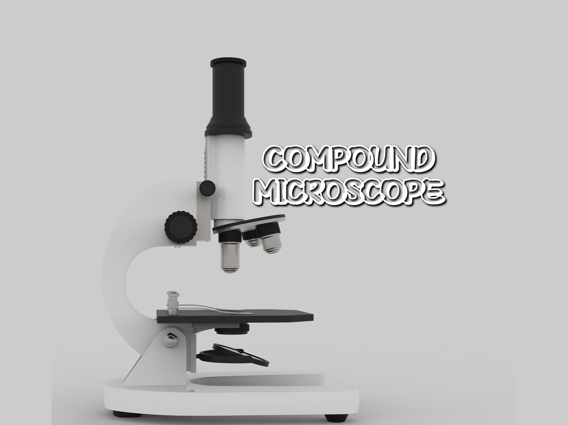 ArtStation - Compound Microscope
