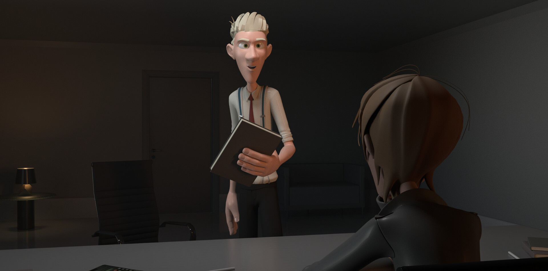 ArtStation - Dialogue Shot