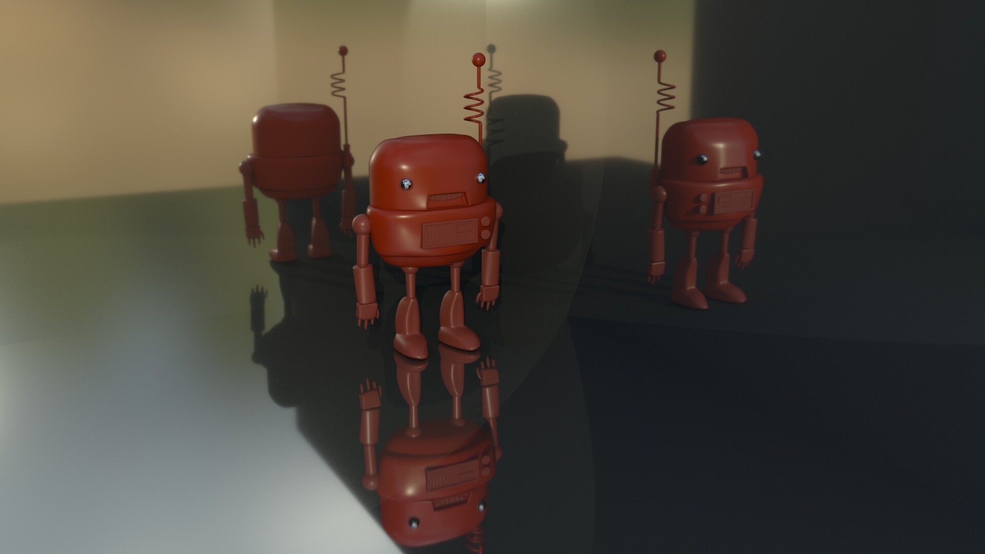 ArtStation - Red Robo