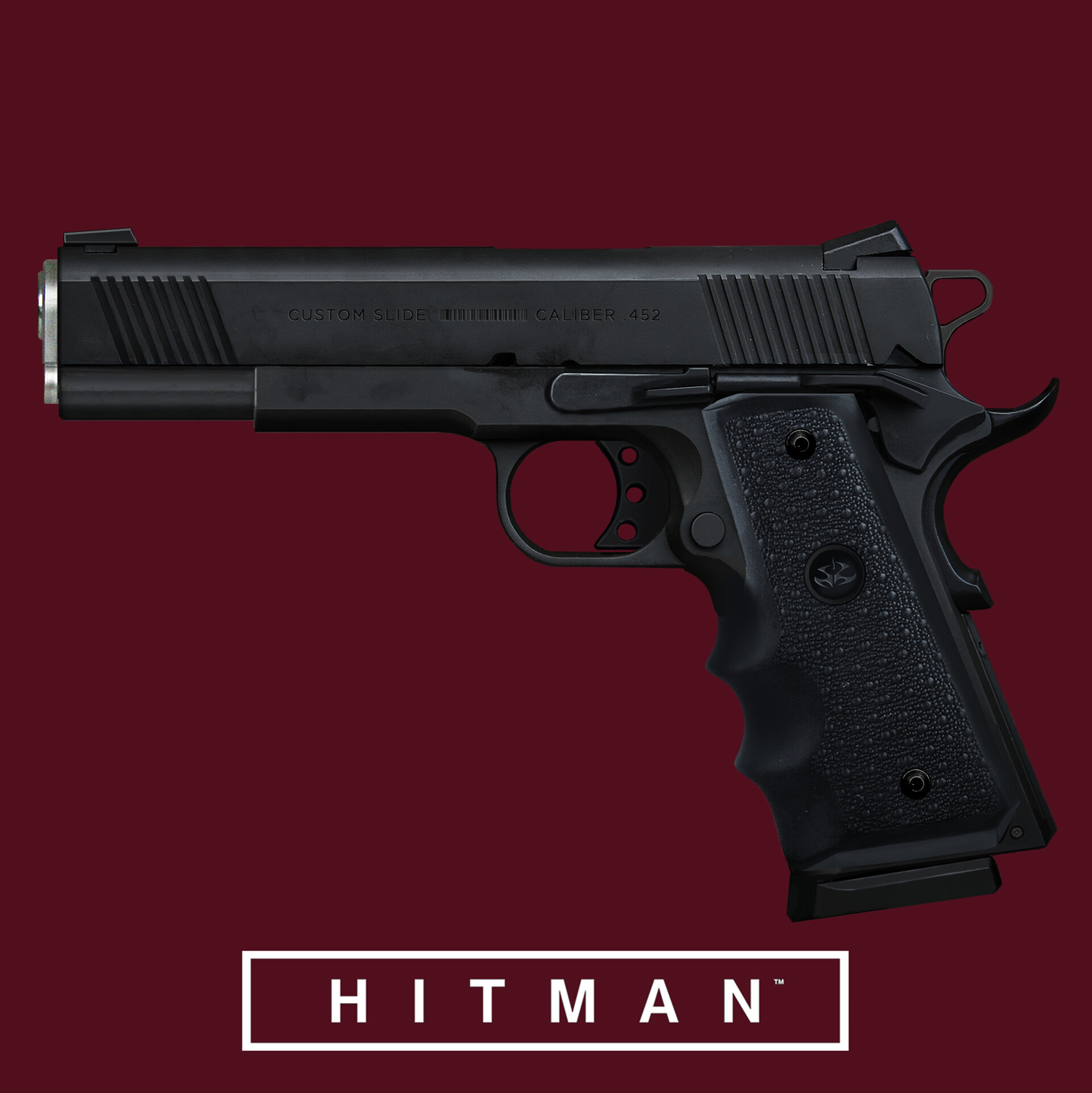 ArtStation - HITMAN - Classic Silverballer - Black Version