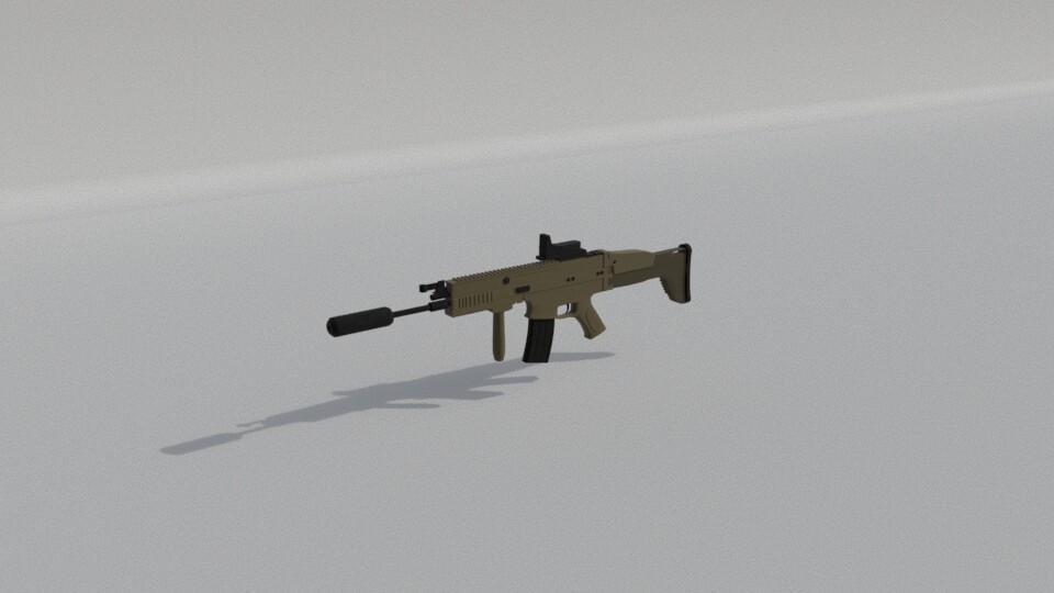 ArtStation - Scar Gun