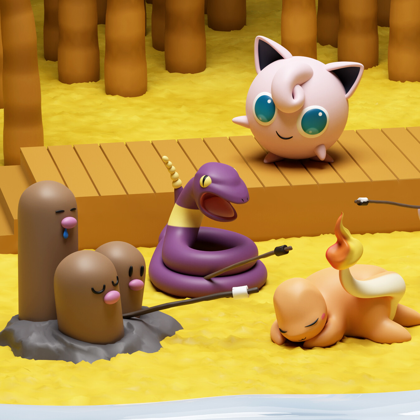 Follygon - Creating a Fun Pokemon Scene Tutorial