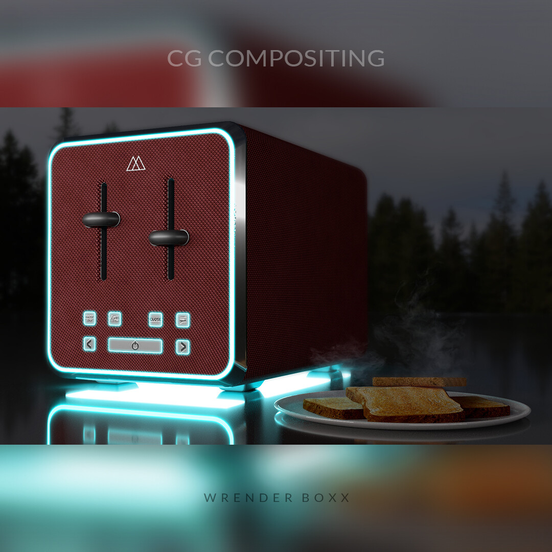 ArtStation - 3d Toaster