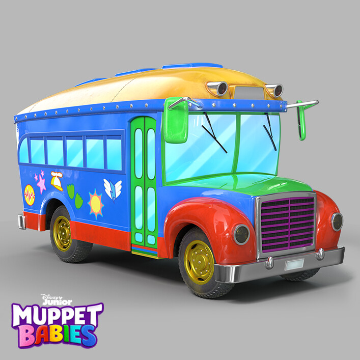 ArtStation - Muppet Babies: The Bus