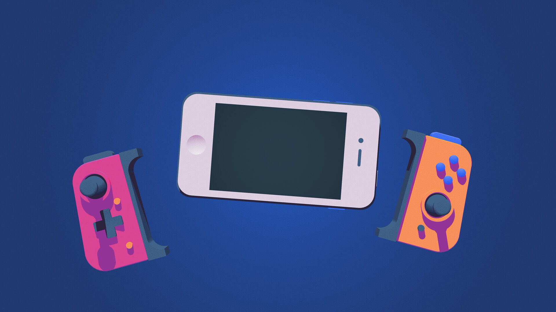 ArtStation - Mobile Gaming Controller Ad