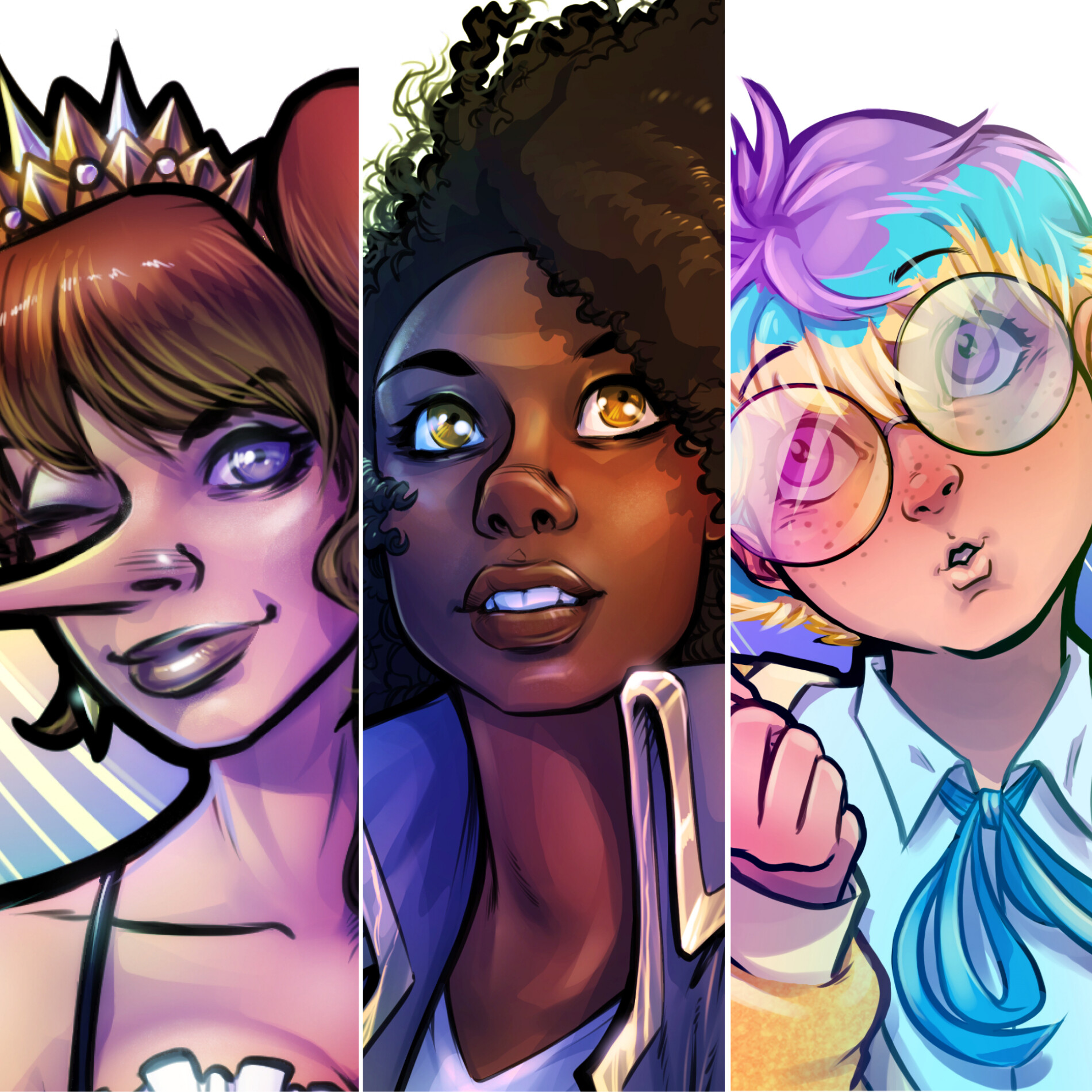 ArtStation - Webtoon: Our Style