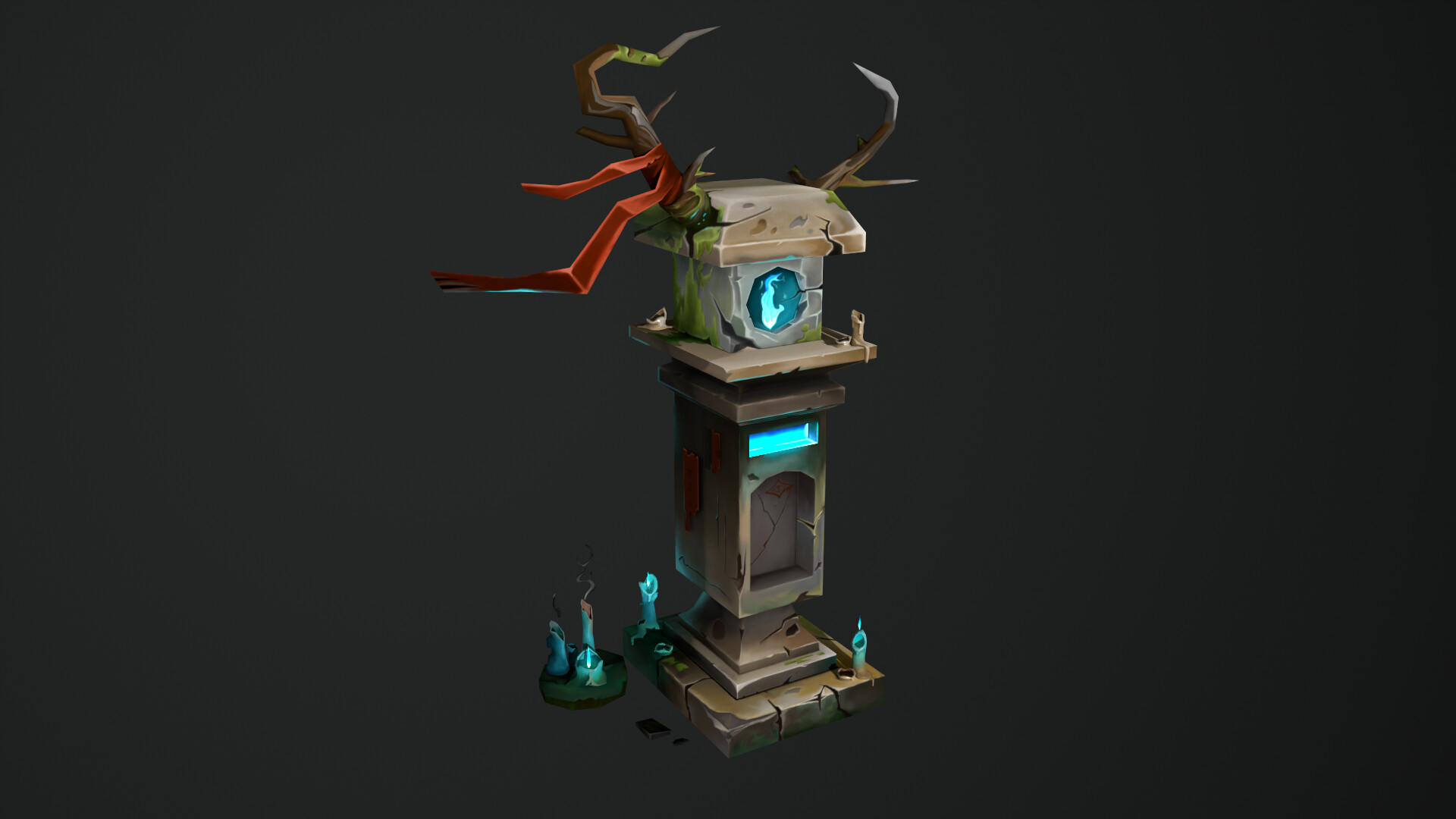 ArtStation - The Mailbox of the Forest Spirit