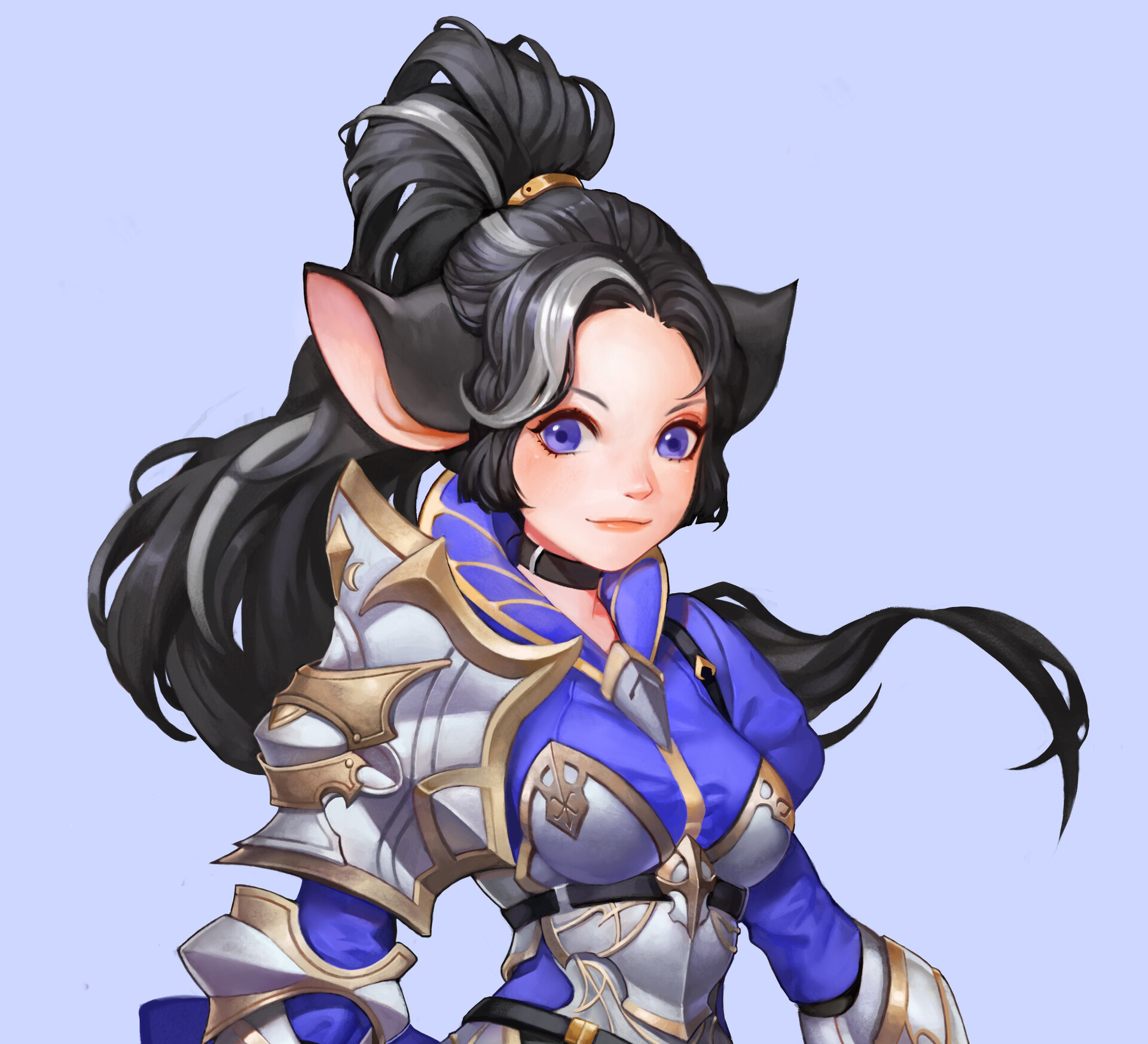 ArtStation - cat knight