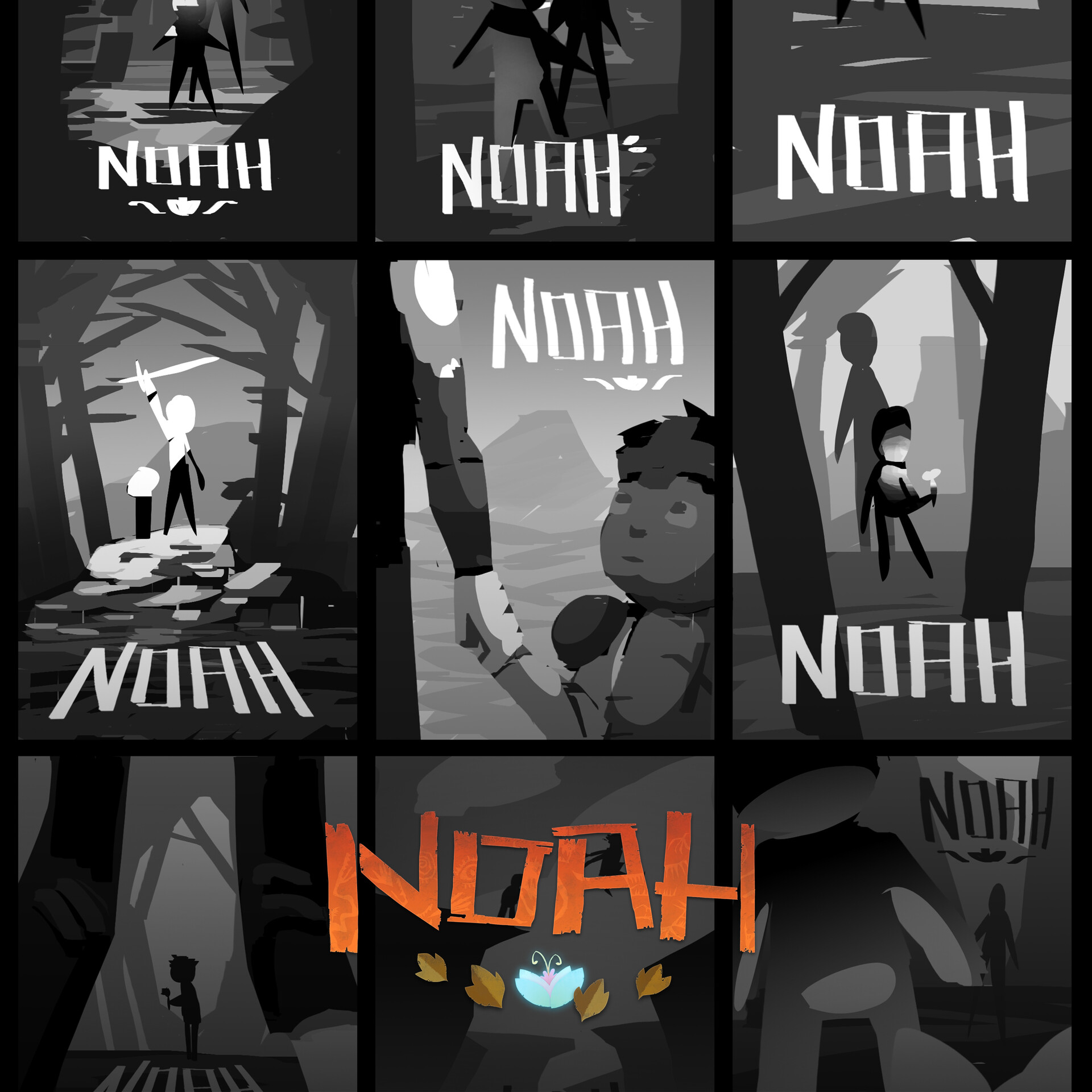 ArtStation - NOAH: poster and title
