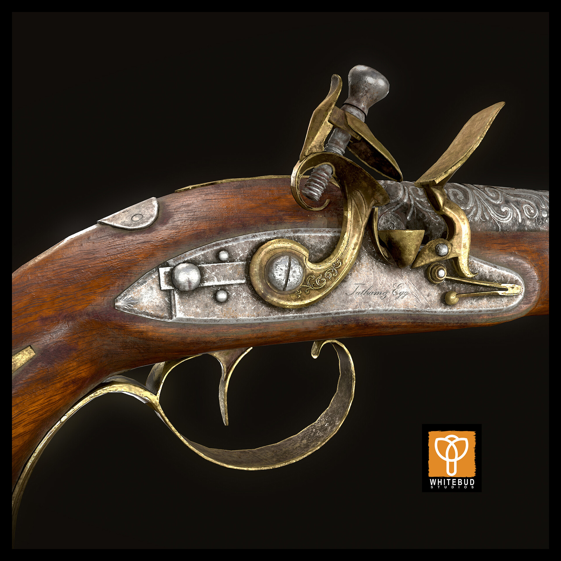ArtStation - Antique Gun