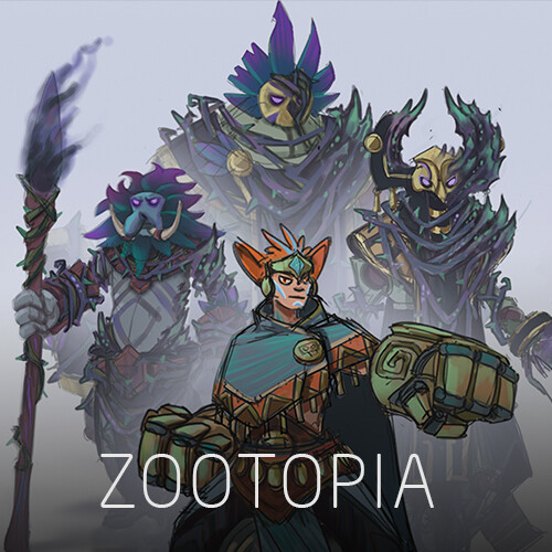 ArtStation - "Zootopia" Full Project