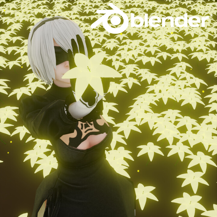 ArtStation - NieR Automata - 2B