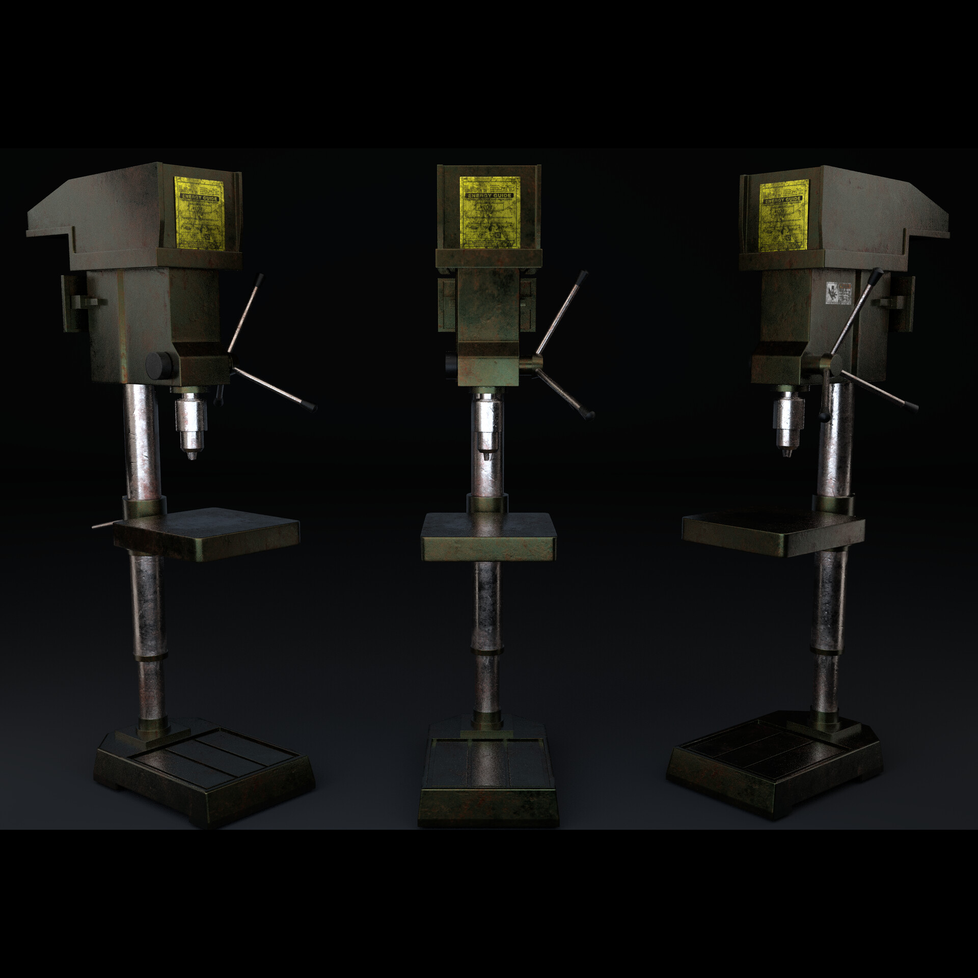ArtStation - Vertical Drill Machine