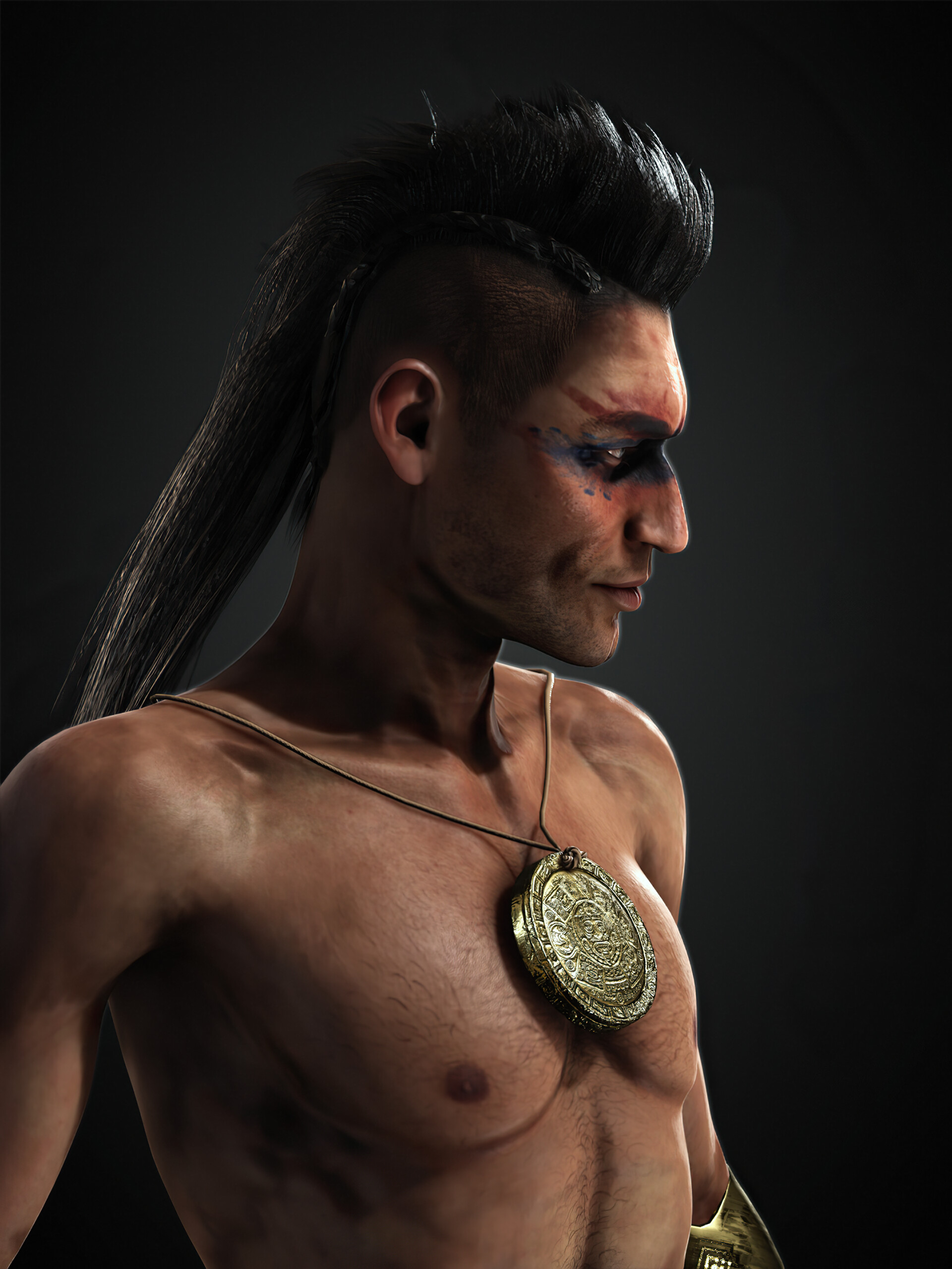 Thomas François - El Dorado Warrior - CC Digital Human Contest 2020