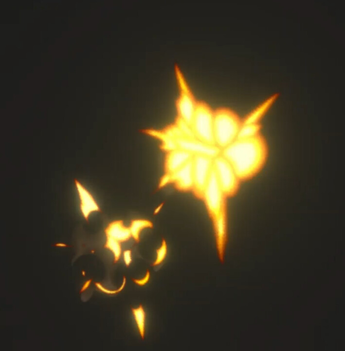 ArtStation - Explosion 2D VFX Unity.
