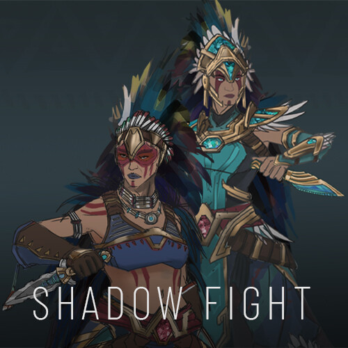 ArtStation - Graduate work for project "Shadow Fight"