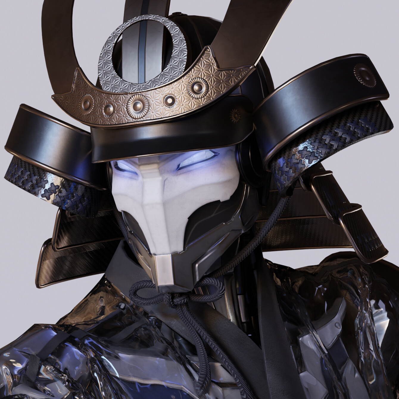 ArtStation - Cyber Samurai