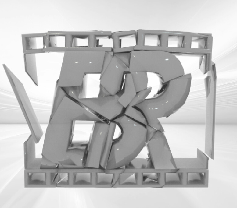 ArtStation - RealFlow Logo Test 2 (2020)