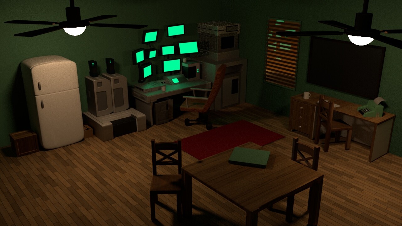 ArtStation - Computer's room